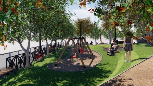 Nisin punimet në parkun e ri në lagjen Lakuriq në Prizren - Ekonomi ...